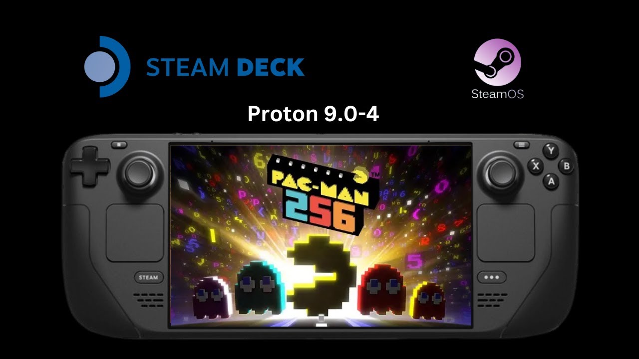 Pacman 256 - Steam Deck Gameplay
