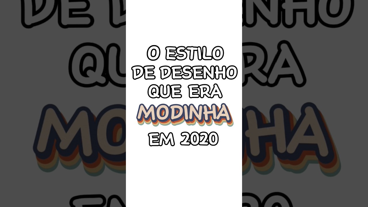 THE DRAWING STYLE THAT WAS TRENDY IN 2020 #shorts