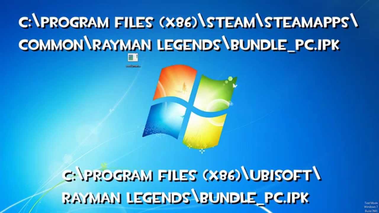 Rayman Legends PC - Training Room Mod + Seed Manager Tutorial Video