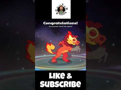 Flaria Evolves into Ignios! Prodigy Math Game! #prodigy #math #maths #animation #pets #magic #wands