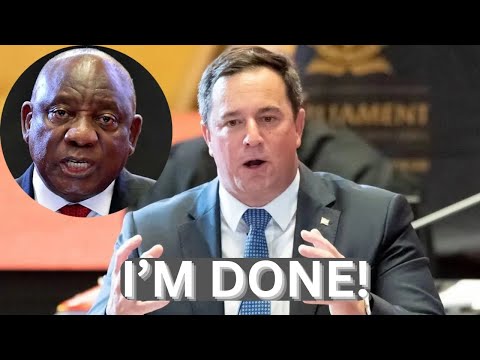 BREAKING! Steenhuisen Officially Quits GNU? - DA Stands Firm Against ANC Alliance