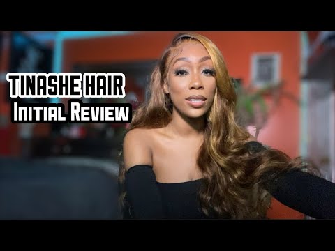 TINASHE HAIR 4/27 HIGHLIGHTED 26 INCH BODY WAVE WIG | INITAL REVIEW
