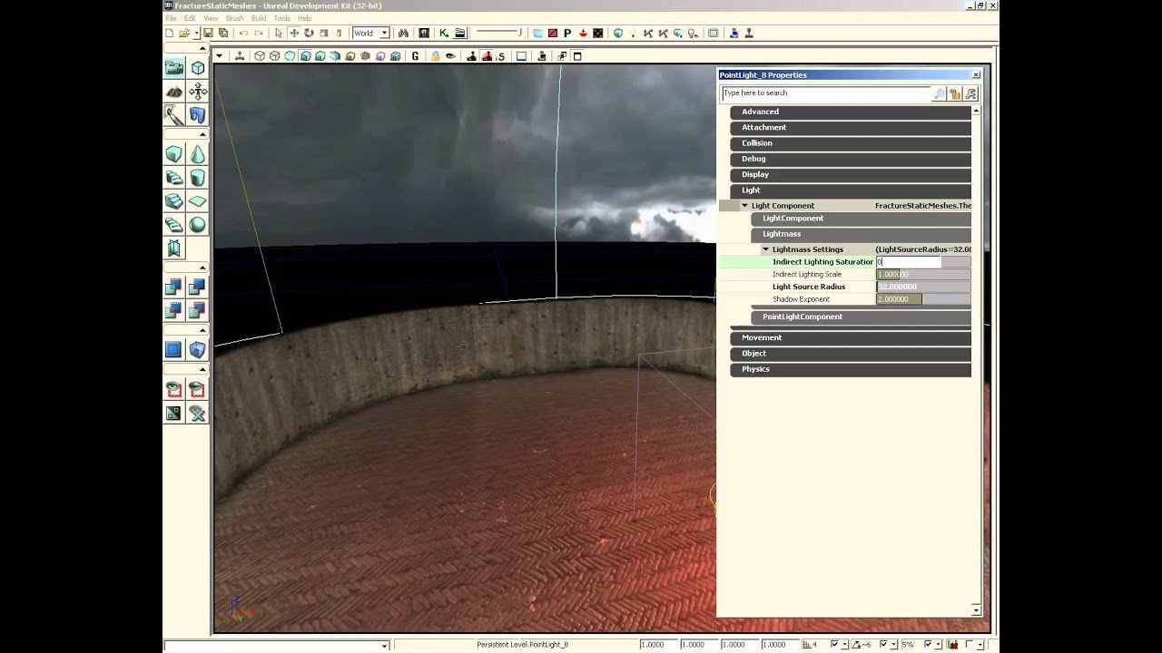UDK Tutorial Part 63: Lighting- Lightmass Properties
