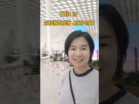 How Shenzhen Airport looks like