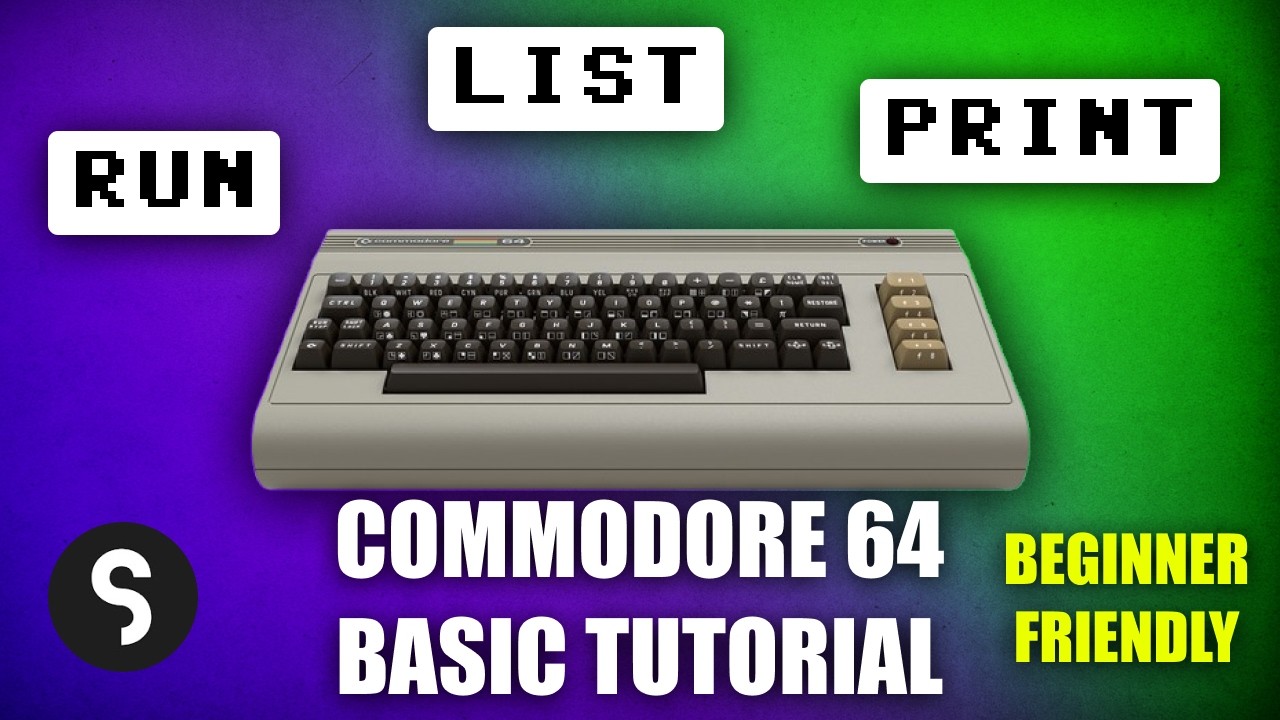 Commodore 64 BASIC Tutorial for Beginners | Learn to Code on the C64