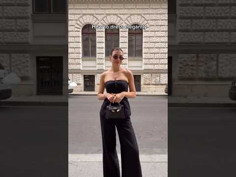 Elegant outfit in Minimalism style. #elegantoutfit #summertrends #style #fashion #oldmoneyaesthetic