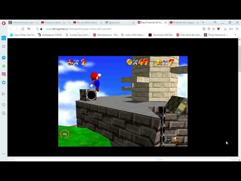Play Nintendo 64 Super Mario 64 USA Online in your browser   RetroGames cc   Opera 2020 10 11 17 53