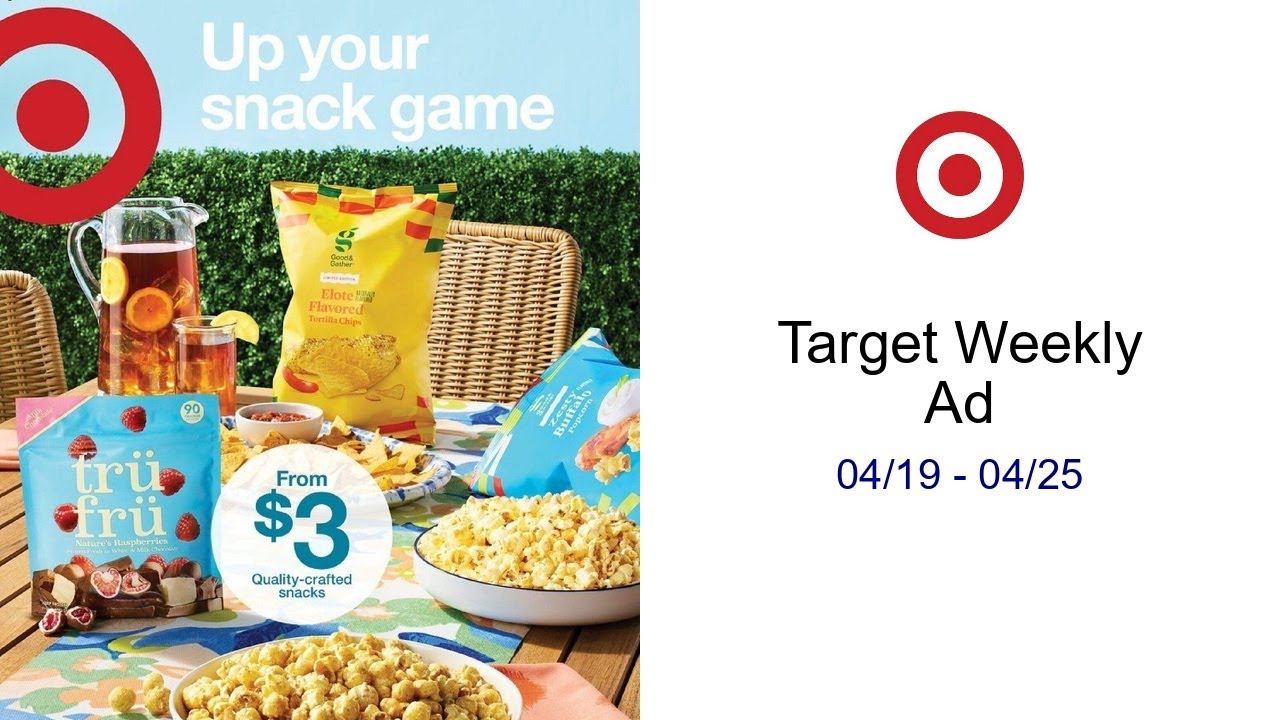Target Weekly Ad 04/19 - 04/25