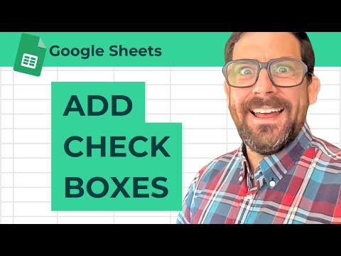 How to Add a Checkbox in Google Sheets