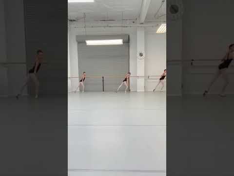 How to dance Adagio: performed by pre-professional dancers 12 - 14 y.o., California #ballet #dance