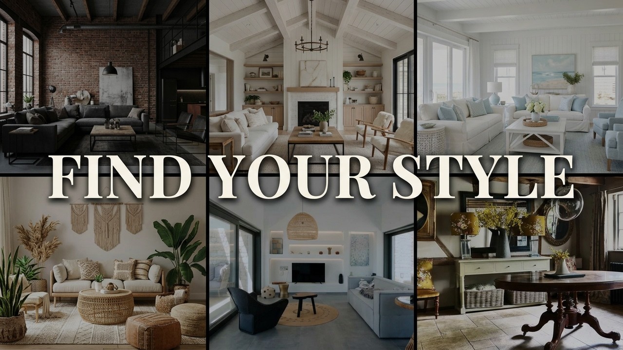 Every Home Decor Style Explained in 10 Minutes (Find Your Interior Design Style) | Home Decor 101