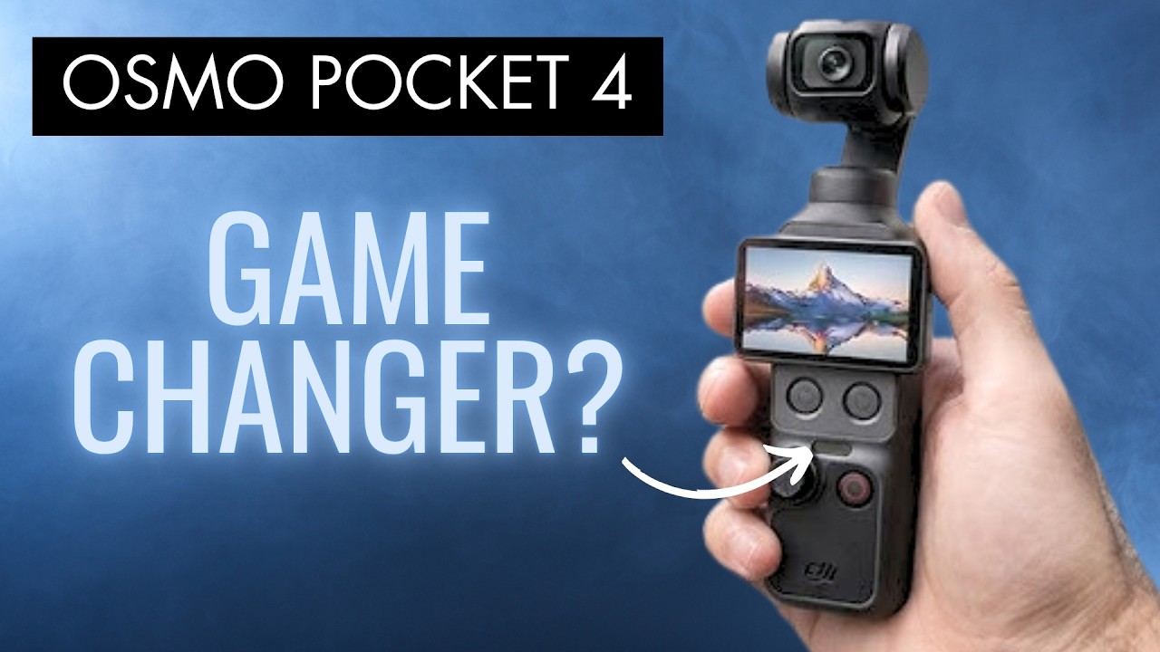 DJI Osmo Pocket 4 First Details: What’s New and What’s Missing?