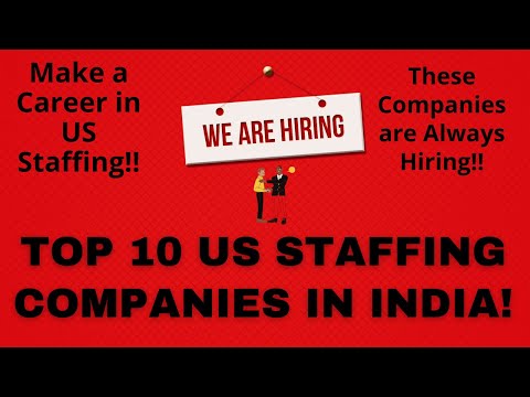 Top 10 US IT Companies in India! Great Career Opportunity.
