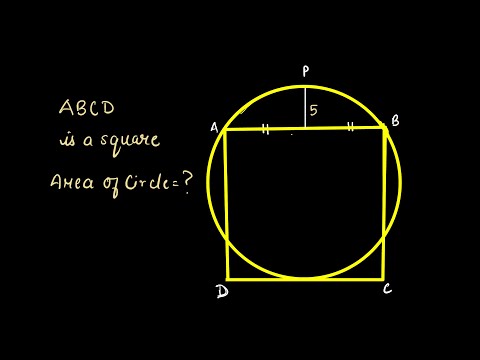 Find the area of the circle