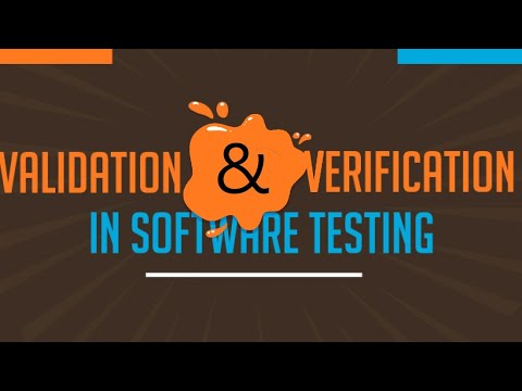 Verification and Validation | Software Manual Testing Introduction | Online Tutorials | bj Tech