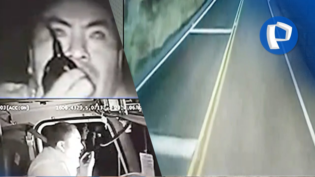 Camionero se queda sin frenos en plena carretera: imágenes impactantes