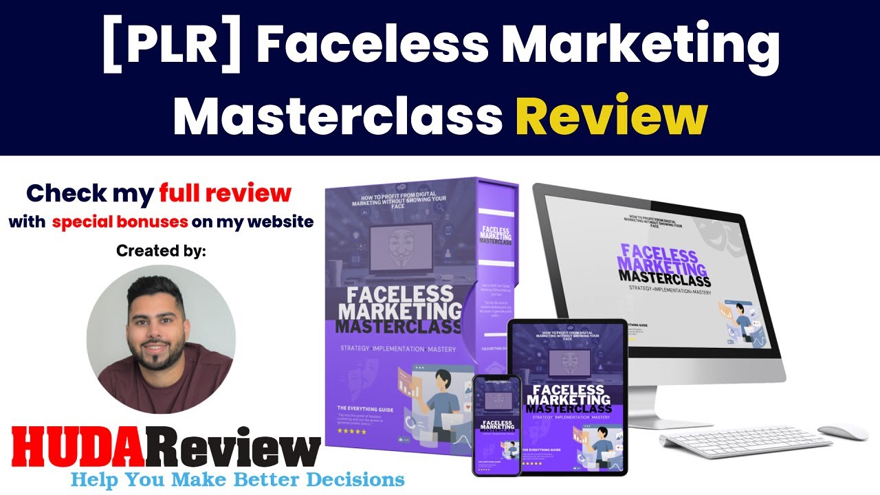 [PLR] Faceless Marketing Masterclass review | Demo | Bundle | Huge Bonus | Discount Coupon