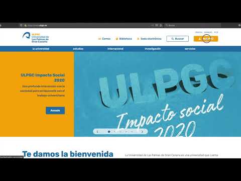 Acceso Campus Virtual ULPGC