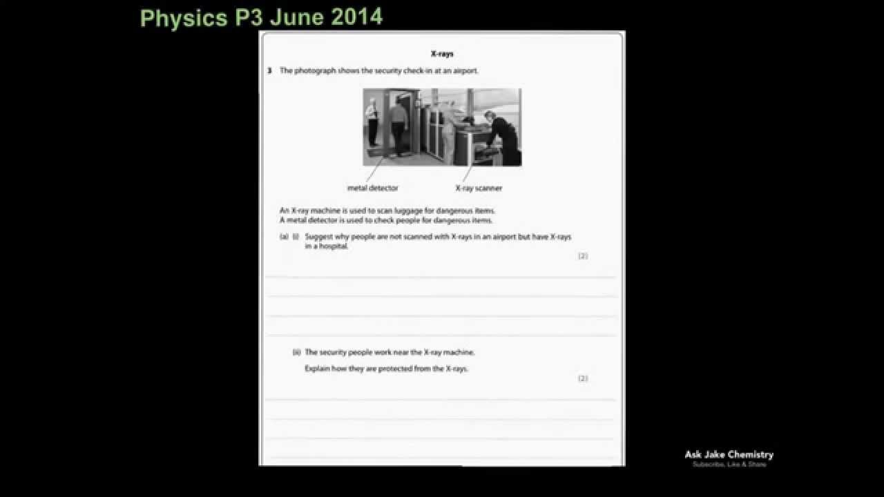 GCSE - Physics - P3 June 2014 paper - Edexcel Further Additional by Maram and Ahsan
