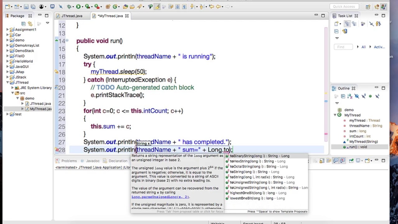 Java Thread Tutorial