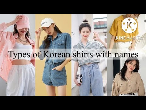 Types of Korean shirts with names/Korean shirts