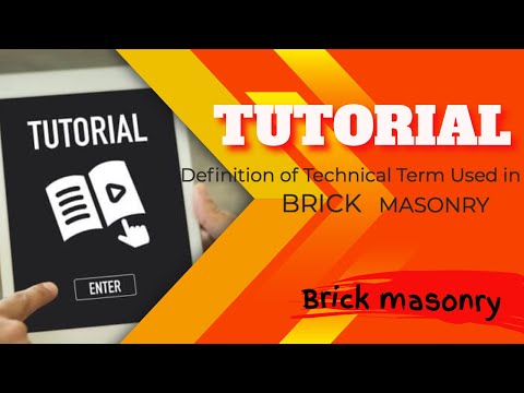 Basic definition of brick masonry | Stretcher | Header | Lap | Bat | Bed |Queen closer |King closer|