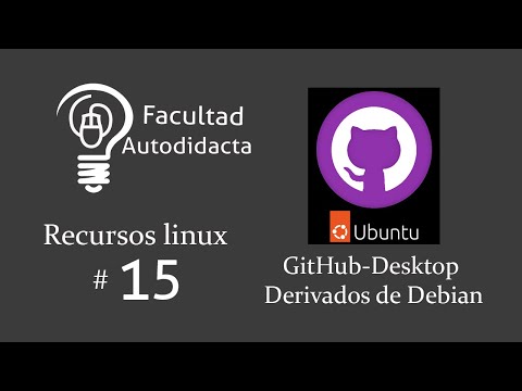Instalar GitHub Desktop en Ubuntu 22 y derivados de Debian