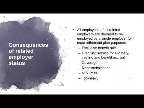 Coverage and Nondiscrimination Testing with Related Employers