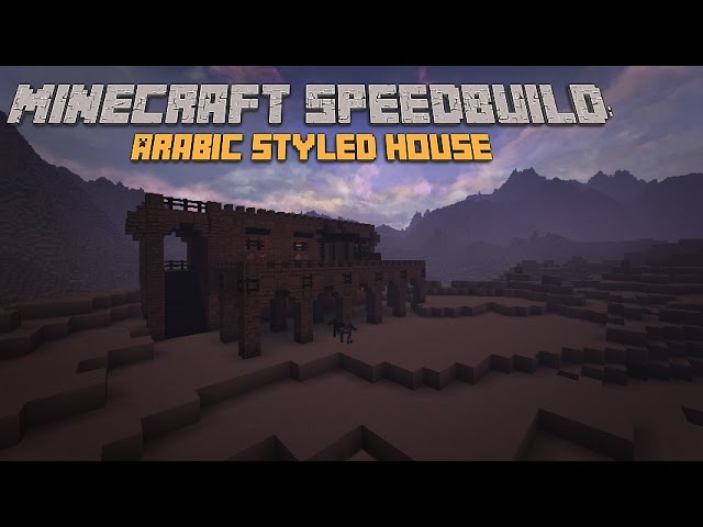 Arabic | Desert House Minecraft Map