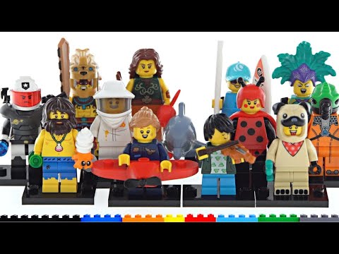 π LEGO Collectible Minifigures series 21 review! re upload