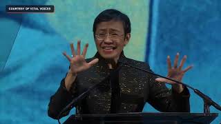 WATCH: Maria Ressa receives Global Trailblazer Award from Vital Voices