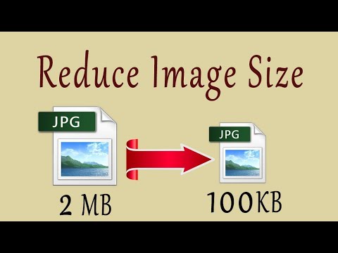 How to change the size of picture in MBs or KBs Without Loosing Quality