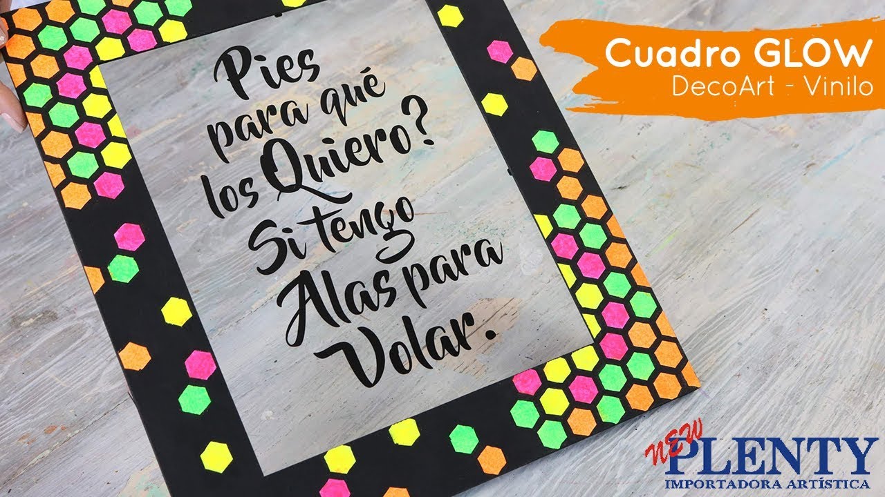 Cuadro GLOW | DecoArt - Vinilo Decorativos | New Plenty