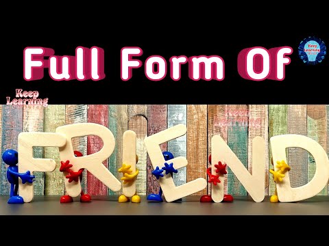 Full Form Of FRIEND #friend #friends #friendship