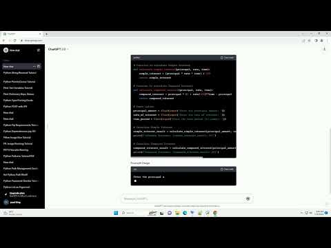 python program for simple interest and compound interest