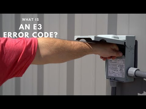 E3 Error Code (EH 03 4th GEN) - MRCOOL DIY Ductless Mini Split