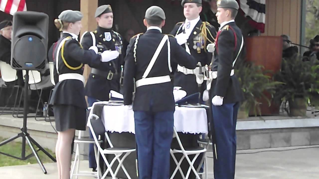 NHHS JROTC POW/MIA Table Ceremony