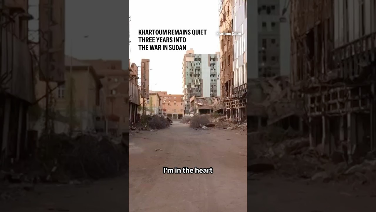 Khartoum remains quiet three years into the war in Sudan