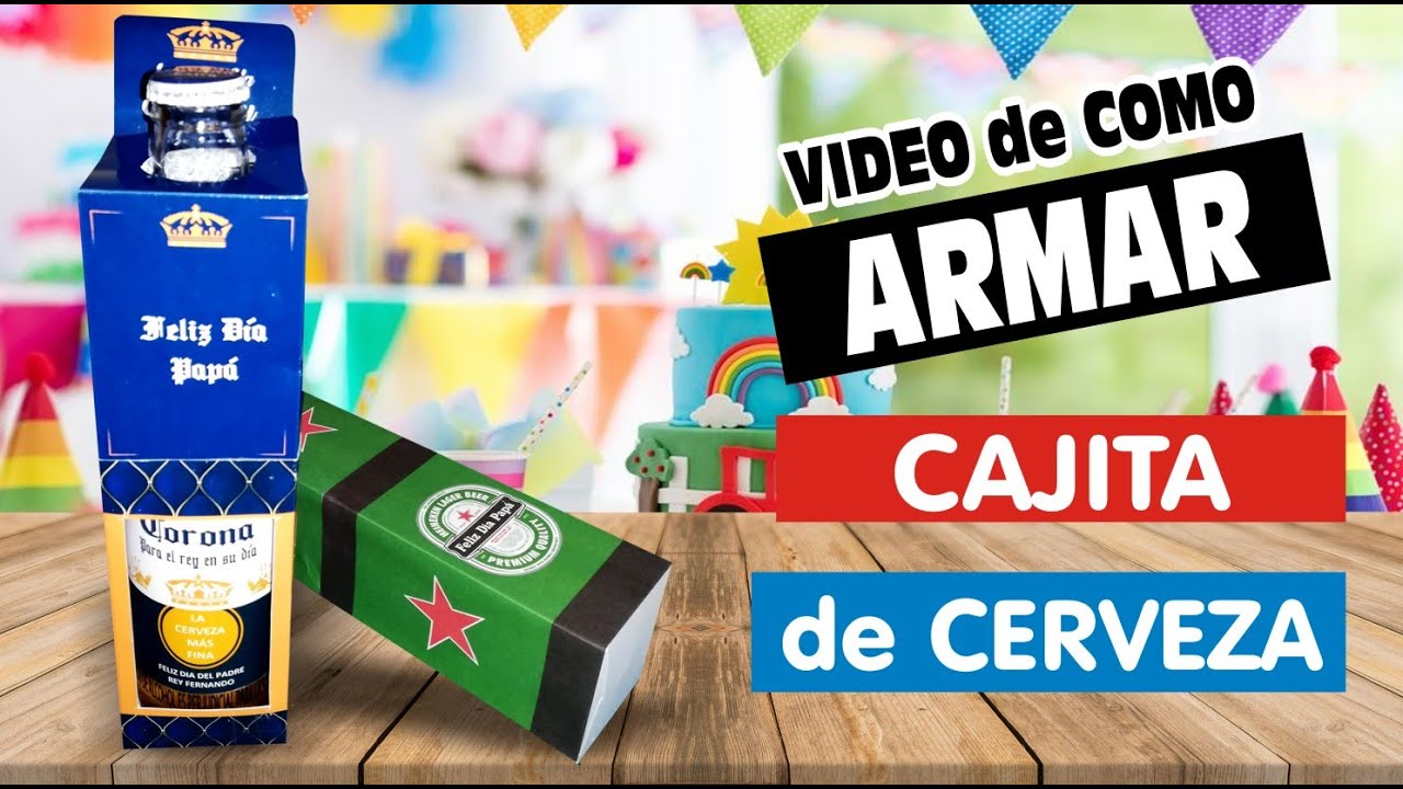 Como Armar Cajita Cerveza
