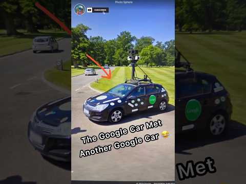 I Found Google Car On Google Maps π #shorts #googleearth