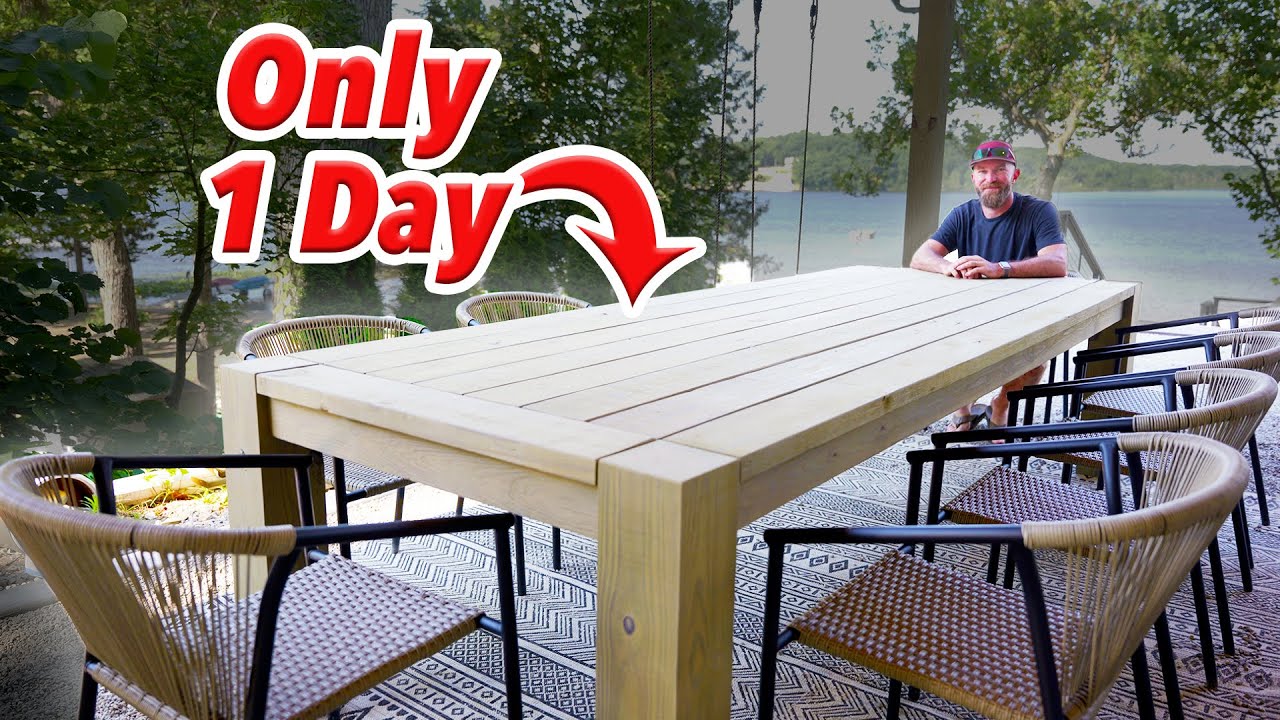 We Made a $2500 Pottery Barn Table for $150