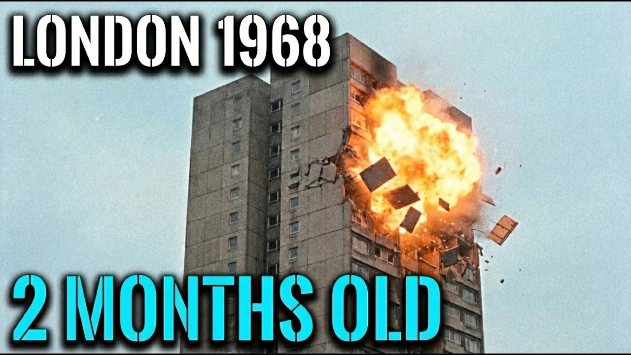 The Tower That Collapsed 2 Months After It Was Built - London 1968