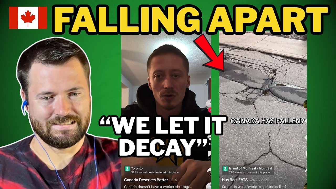 Canada Is LITTERALLY Falling Apart.. Huge Infrastructure Problems