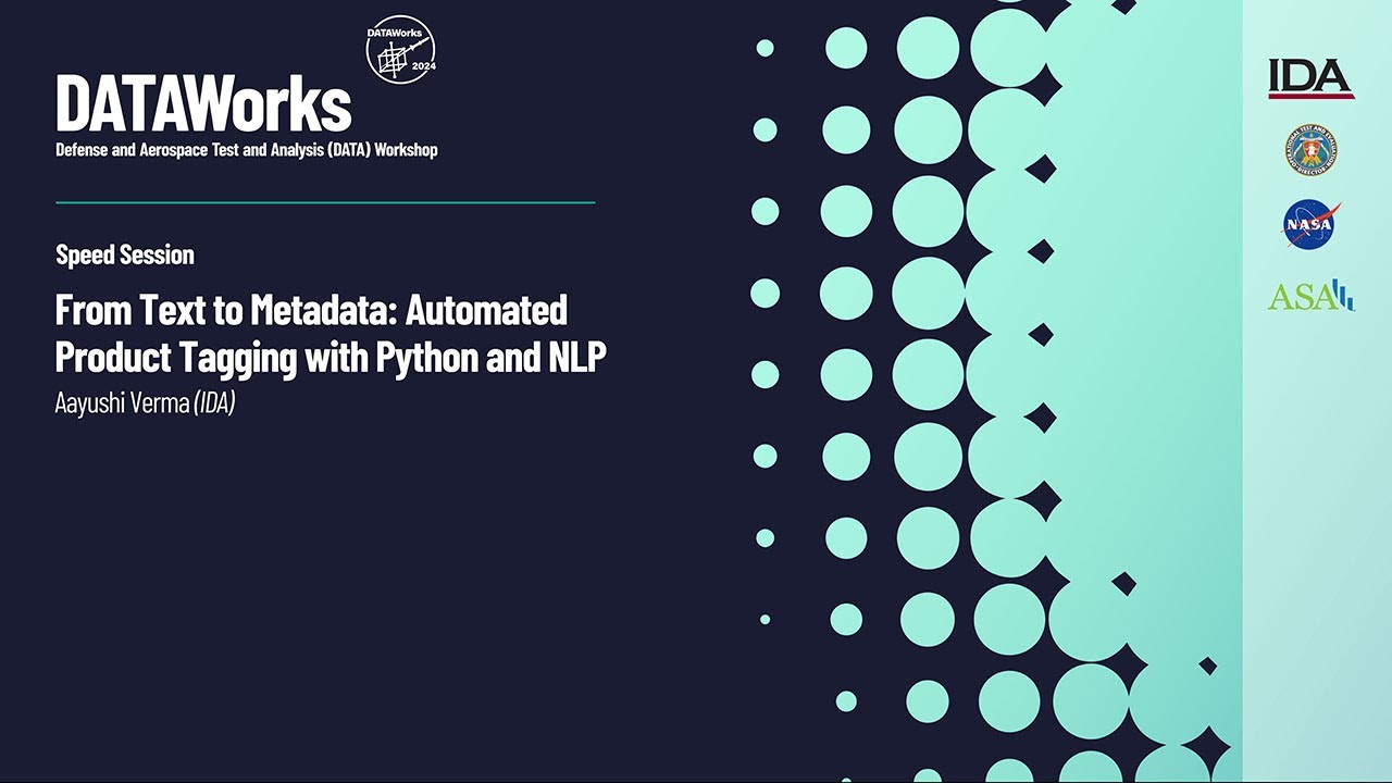 Speed Session: From Text to Metadata: Automated Product Tagging with Python and NLP