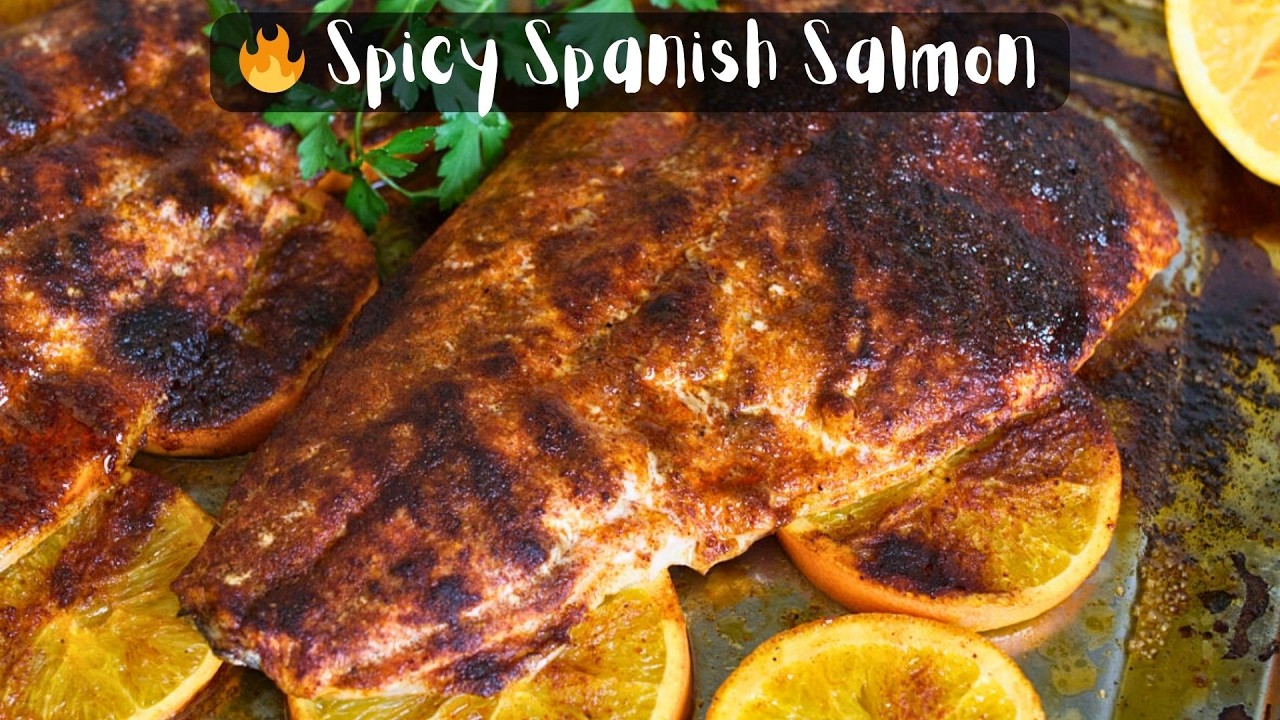 Spanish-Style Spicy Salmon with Cayenne, Paprika, and Orange