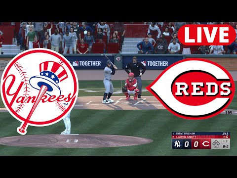 MLB LIVE🔴New York Yankees vs.Cincinnati Reds-23rd June 2025-MLB Full Game-MLB The Show