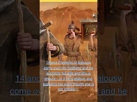 Numbers 5:14-16 (CJB / NIV) 'Unfaithful Wife'