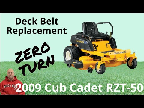 Cub Cadet RZT-50 Deck Belt Replacement