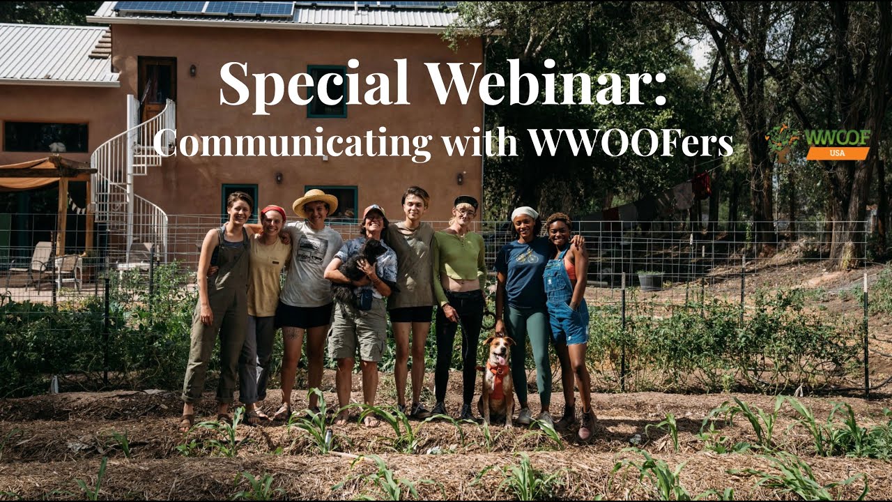 Special Host Webinar Series | WWOOF USA