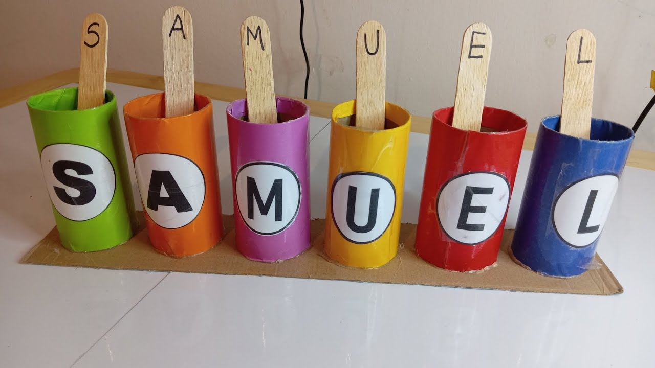 ACTIVIDADES PARA APRENDER EL NOMBRE PROPIO ACTIVIDADES PARA PREESCOLAR #toldders #activitiesforkids